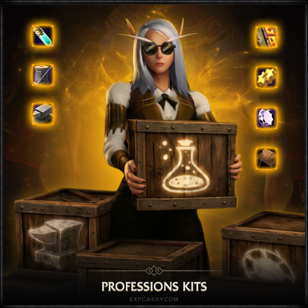 WoW TBC Profession Kits - 1-375 Leveling Carry