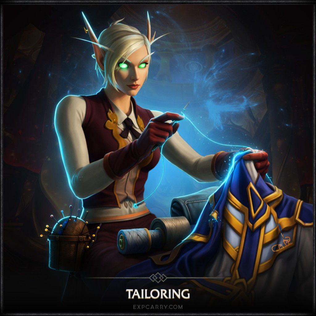 WoW TBC Tailoring Profession Boost - 1-375 Carry